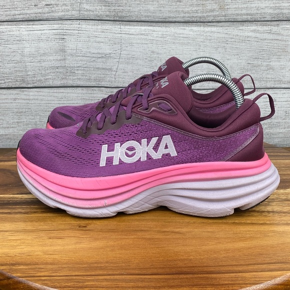 Hoka | Shoes | Hoka One One Bondi 8 Beautyberry Grape Wine Purple ...